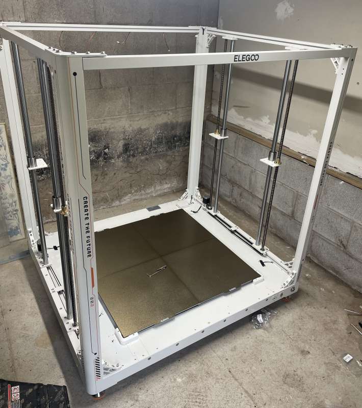 ELEGOO OrangeStorm Giga 3D printer review - If Godzilla were a 3D ...