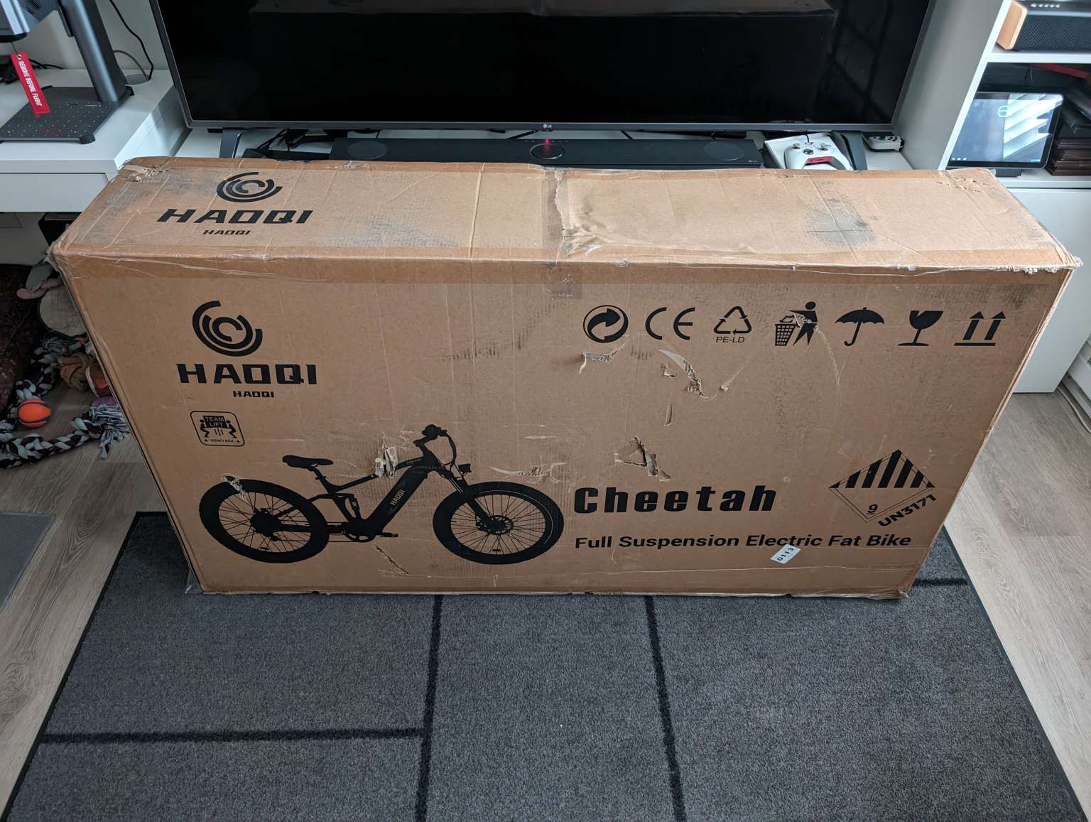HAOQI Cheetah Full Suspension Electric Bike review - A powerful fat ...