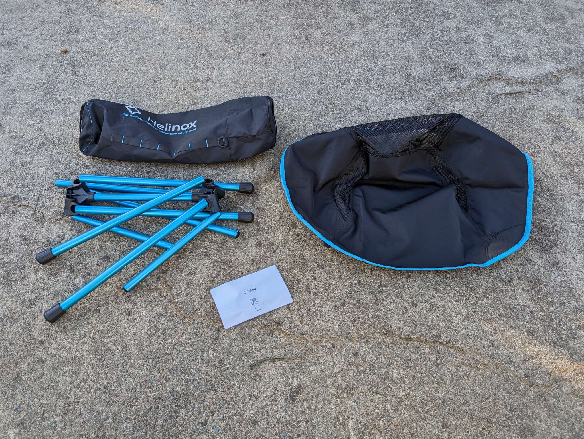 Helinox Table Four and Café Chair review - Portable table and chairs ...