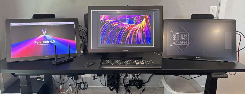 Huion Kamvas Pro 27 graphics display review – a pro that’s big in size ...