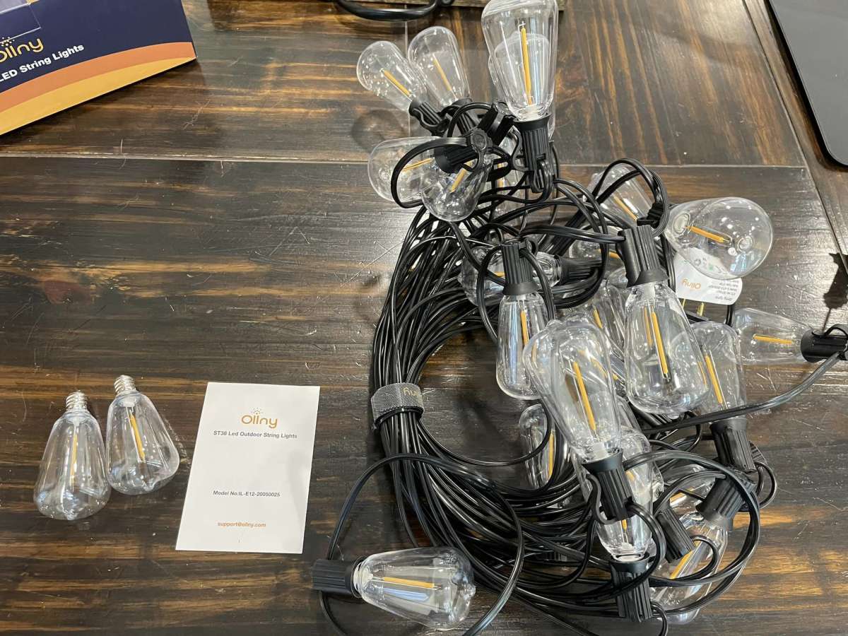 Ollny ST38 Outdoor String Lights review - The Gadgeteer