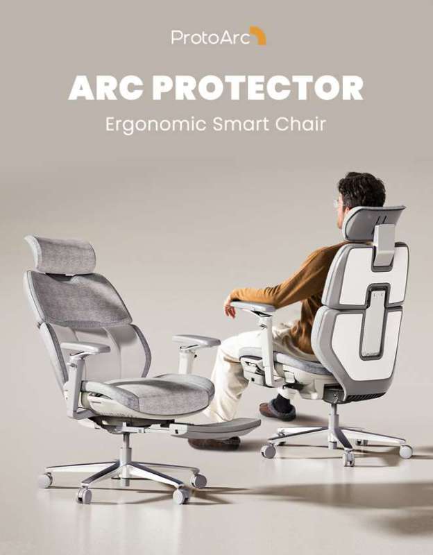ProtoArc is crowdfunding a tech packed office chair - the Arc Protector ...