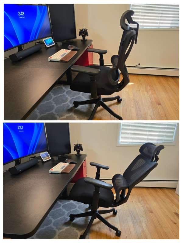 Protoarc Ergochair 100 ergonomic mesh office chair review - a budget ...