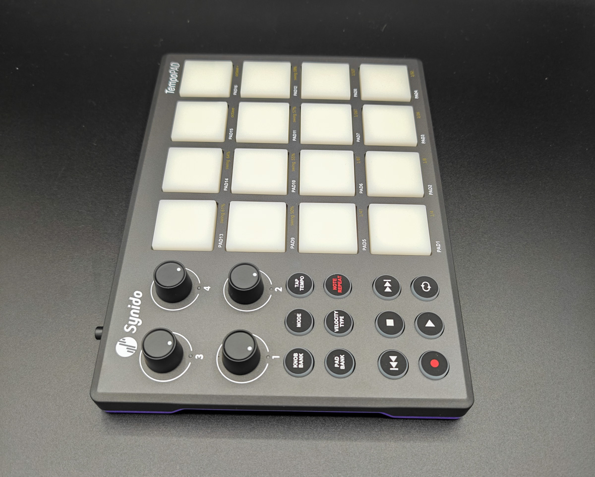 Synido TempoPAD P16 Portable Beat Pad review - a great little beat pad ...