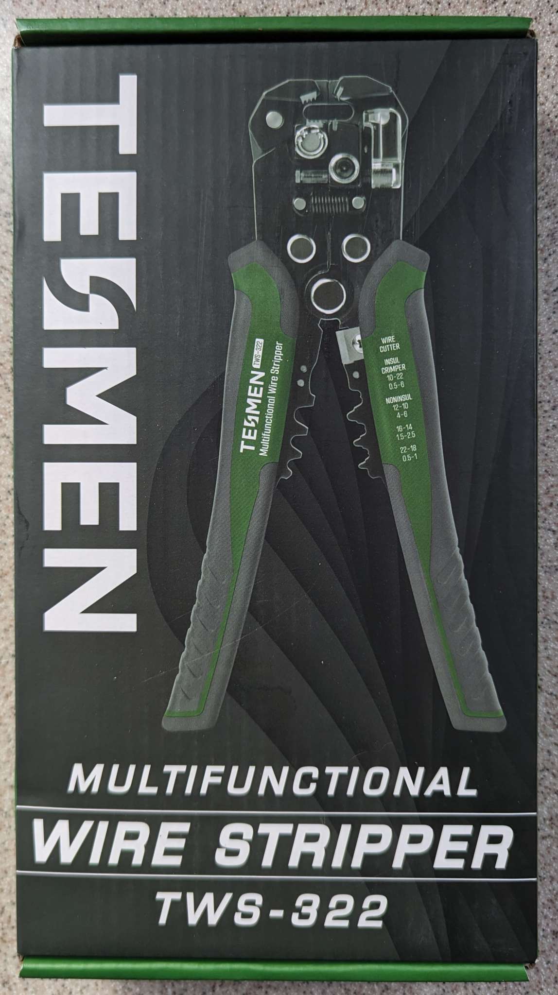 Tesmen TWS-322 self-adjusting wire strippers review - The Gadgeteer