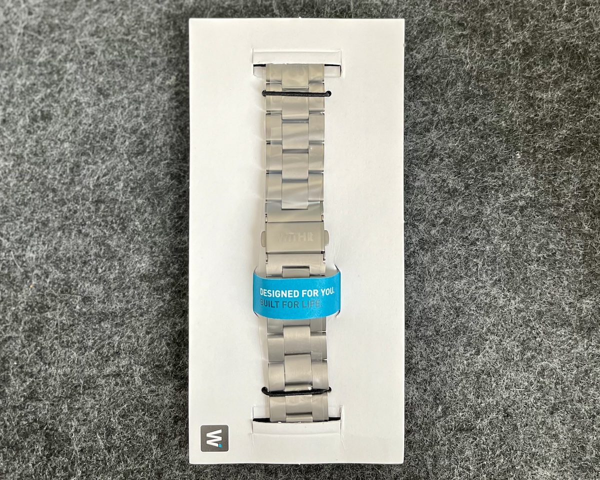 WITHit Titanium Band for Apple Watch review - Get dressy with it - The ...