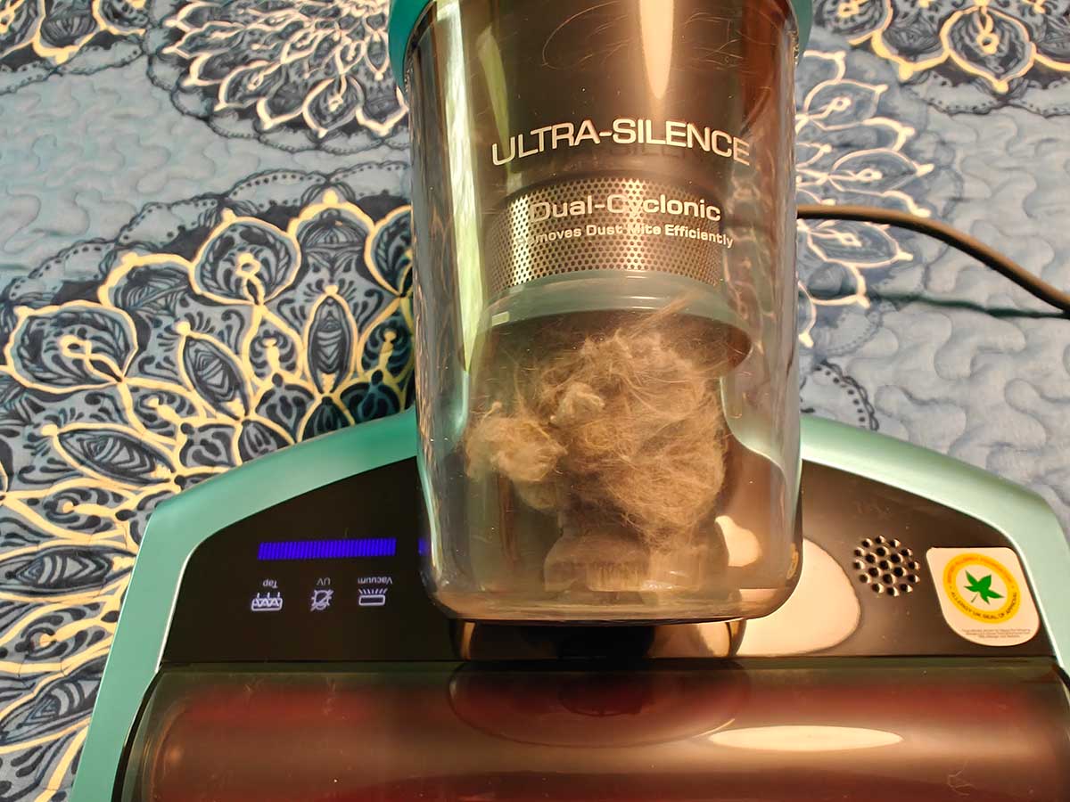 Jimmy BX7 Pro mattress vacuum cleaner review - dust mites, pet hair ...