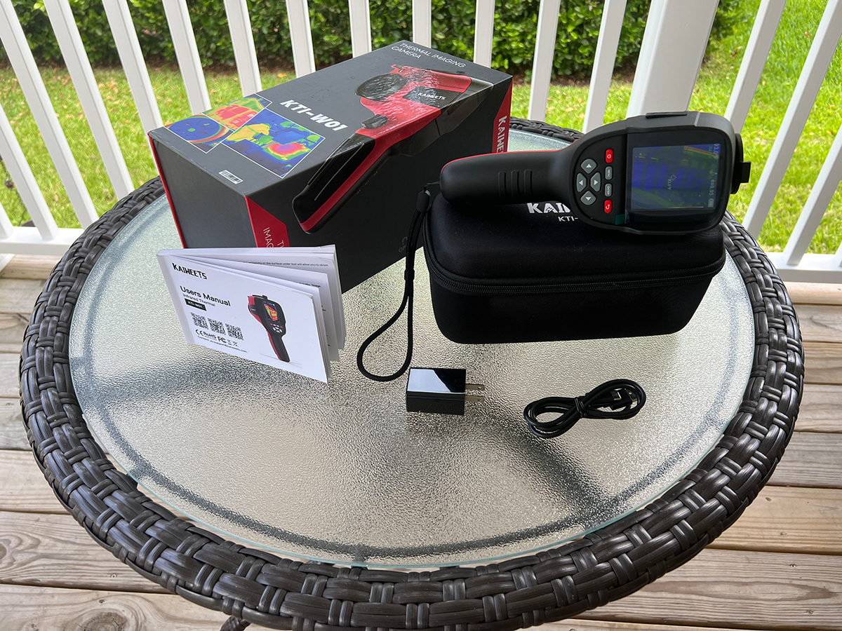 Kaiweets KTI-W01 Thermal Imaging Camera review - See temperatures as ...