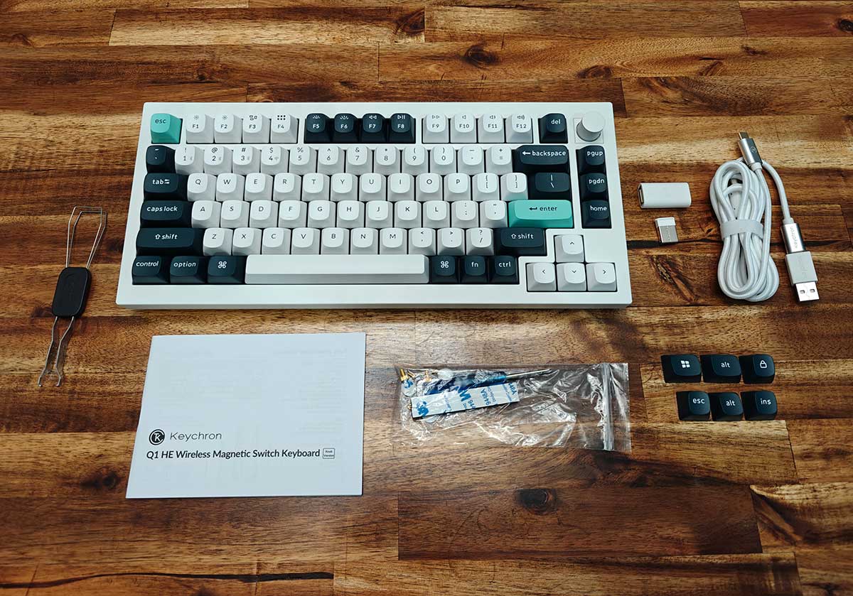 Keychron Q1 HE magnetic switch mechanical keyboard review - The Gadgeteer