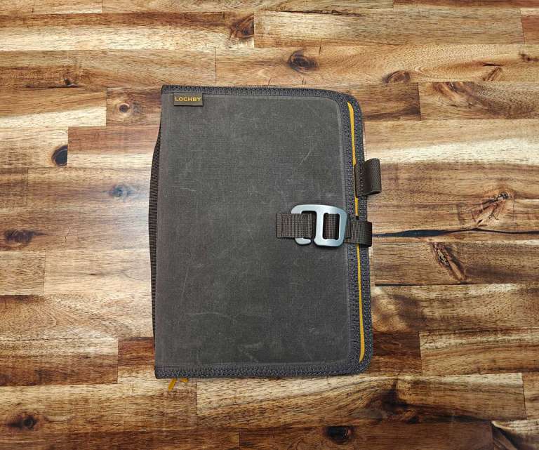 LOCHBY Field Journal review - An A5 sized wax-canvas notebook cover ...