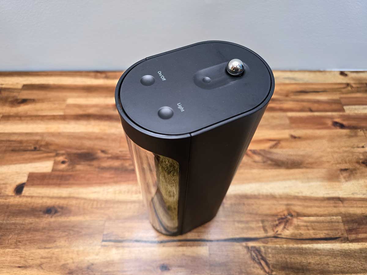 mosslab Moss Air humidifier air purifier review - air purification with ...