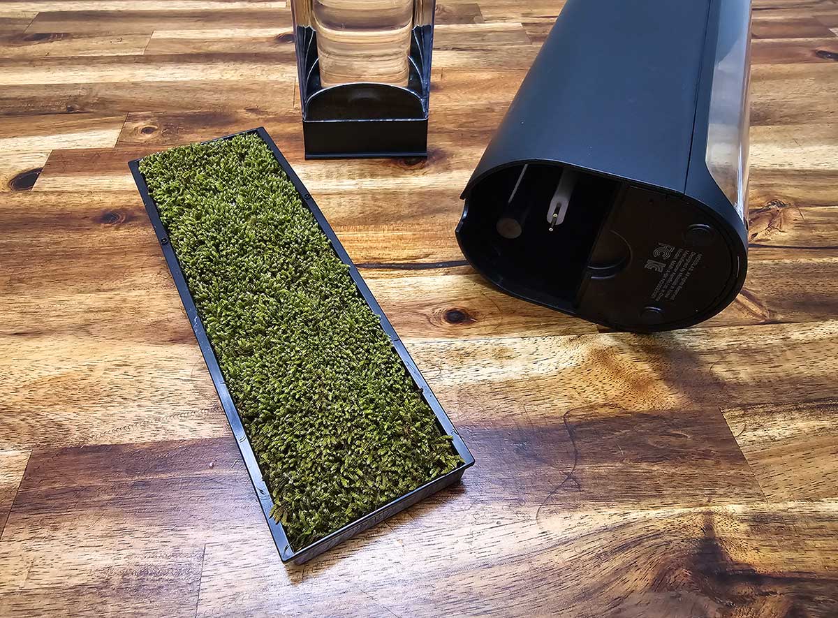 mosslab Moss Air humidifier air purifier review - air purification with ...