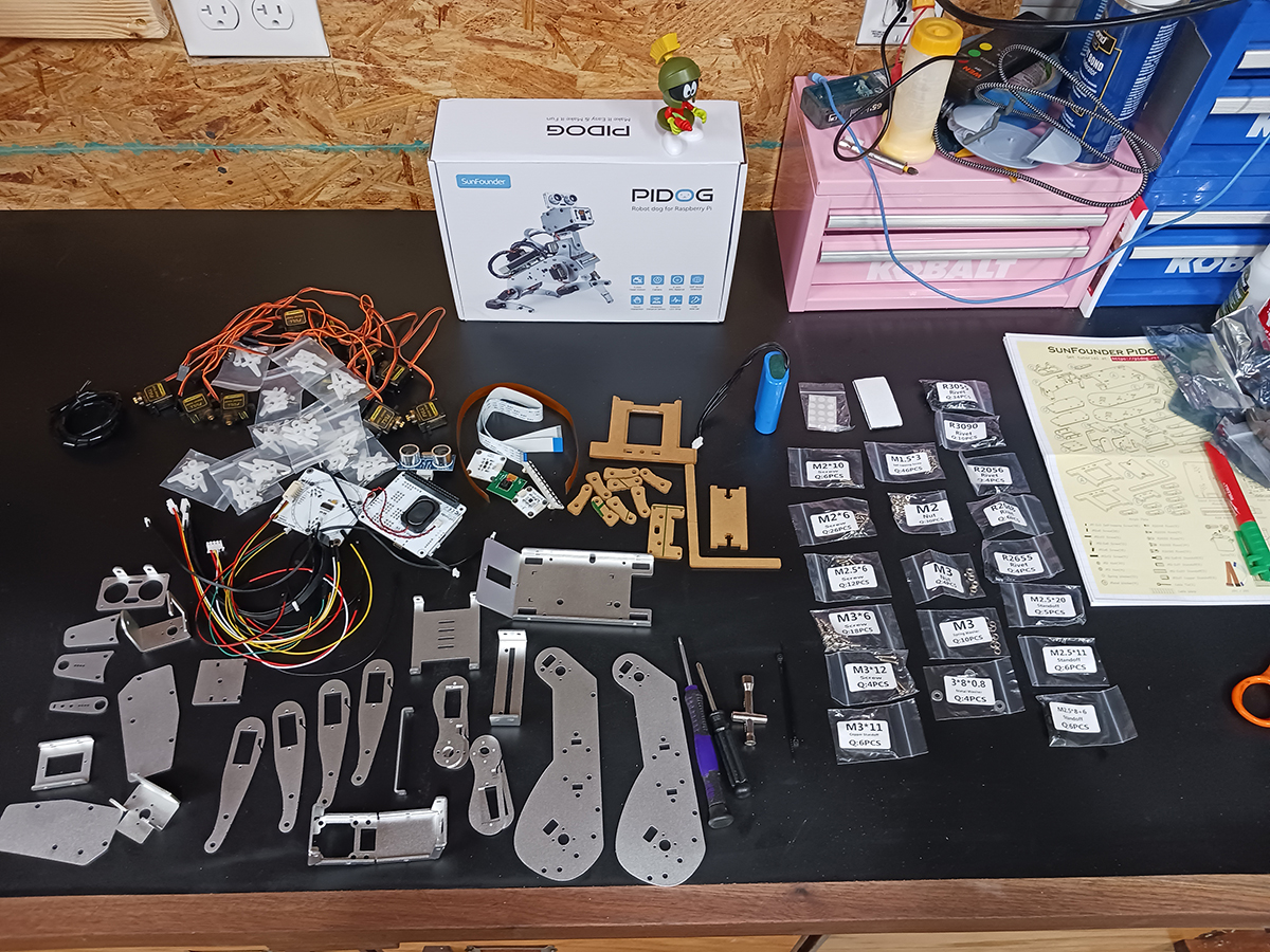 SunFounder PiDog Robot Dog Kit for Raspberry Pi review - a cute, lively ...