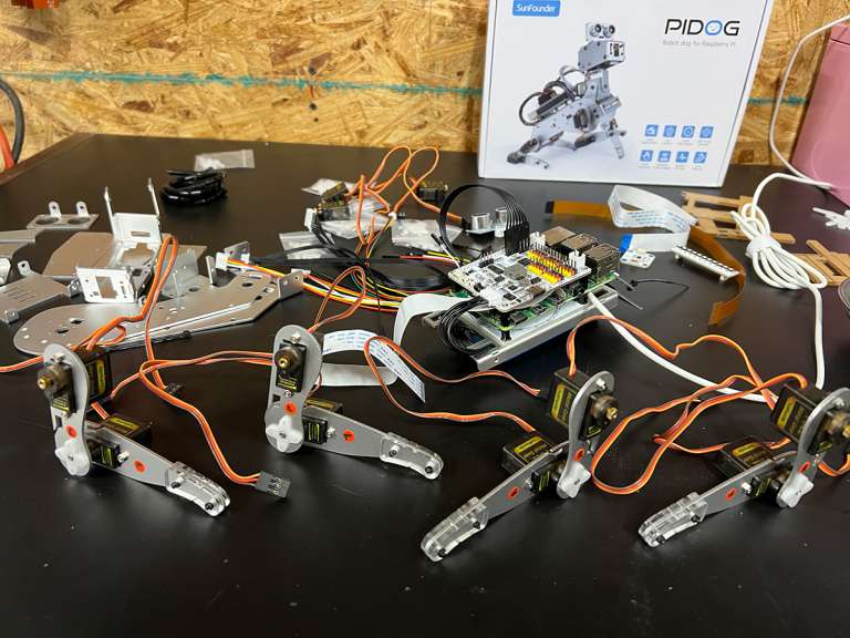 SunFounder PiDog Robot Dog Kit for Raspberry Pi review - a cute, lively puppy dog with no mess ...