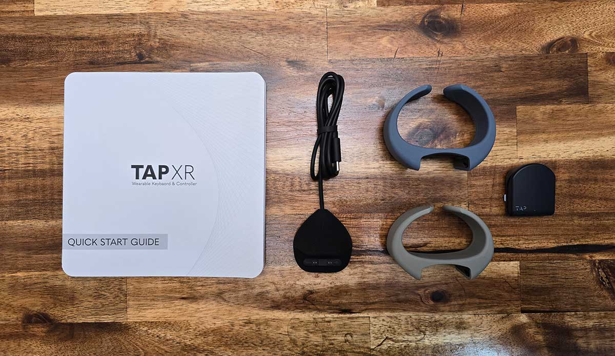 TapXR wearable keyboard review - The Gadgeteer