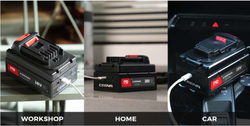 CEENR Universal Power Tool Battery review - The one battery system for ...