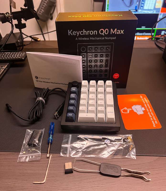 Keychron Q0 Max QMK Custom Number Pad review - The Gadgeteer