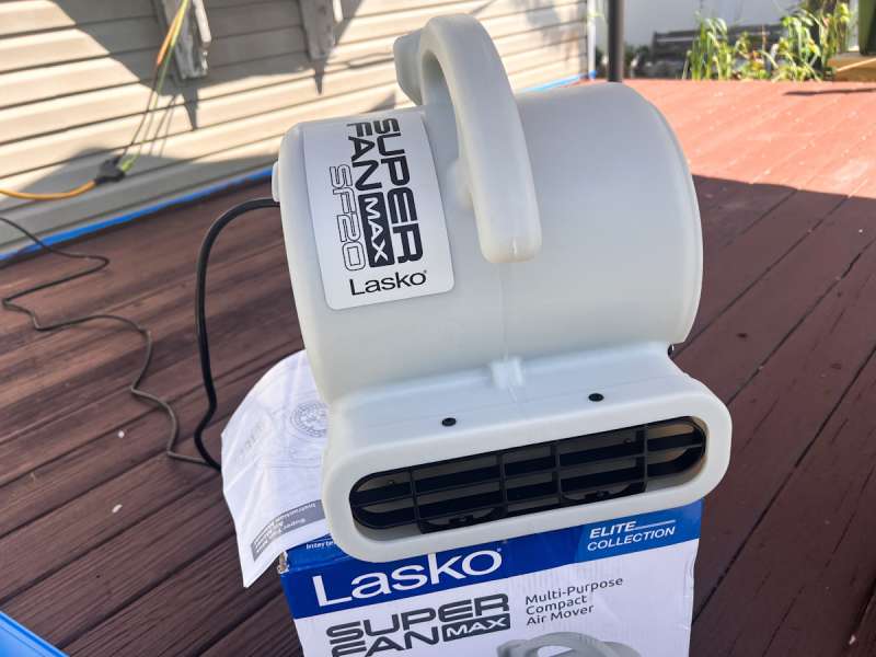 Lasko Super Fan Max Multi-Purpose Compact Air Mover review - The Gadgeteer