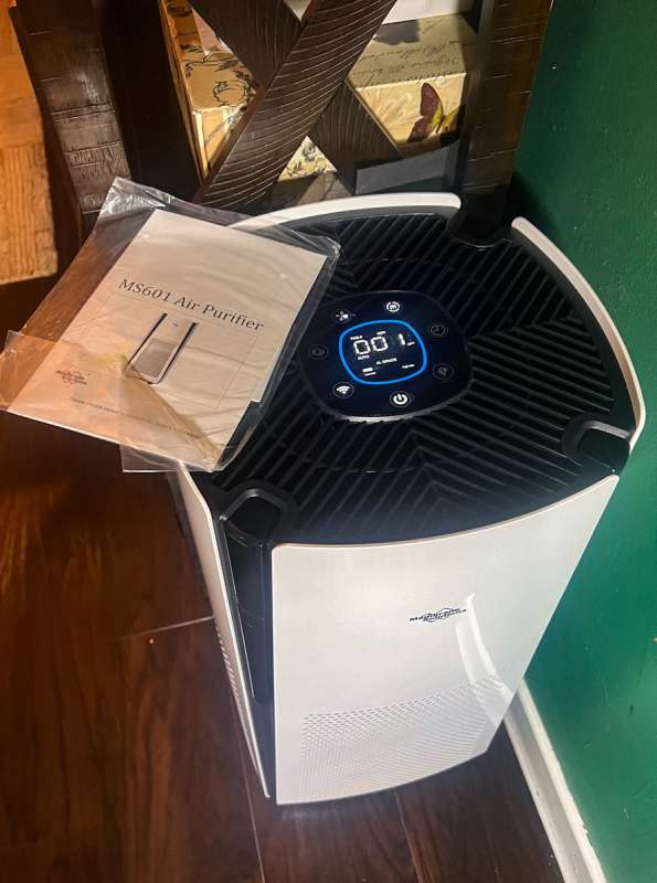 Membrane Solutions MS601 Extra Large Room Air Purifier For Allergen ...