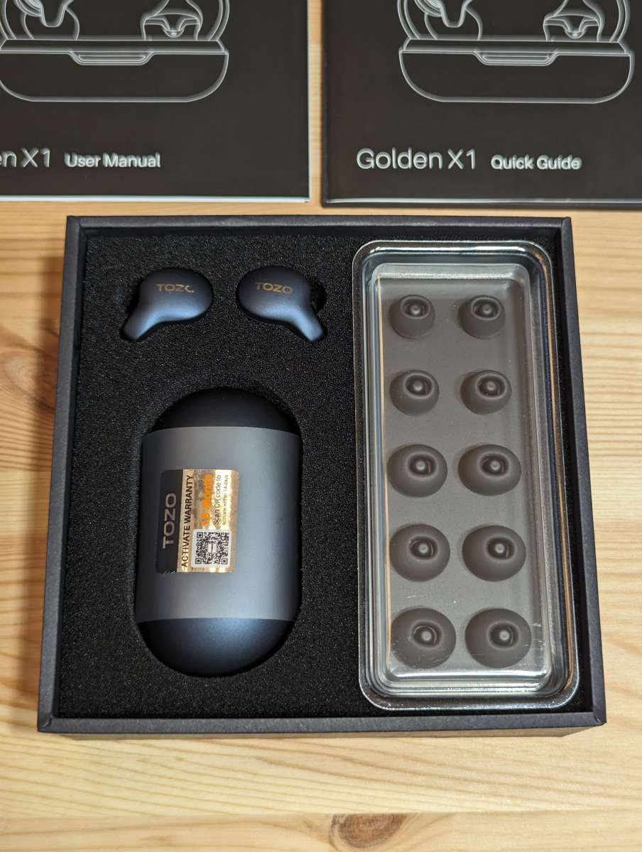 Tozo Golden X1 Earbuds review - premium performance - The Gadgeteer