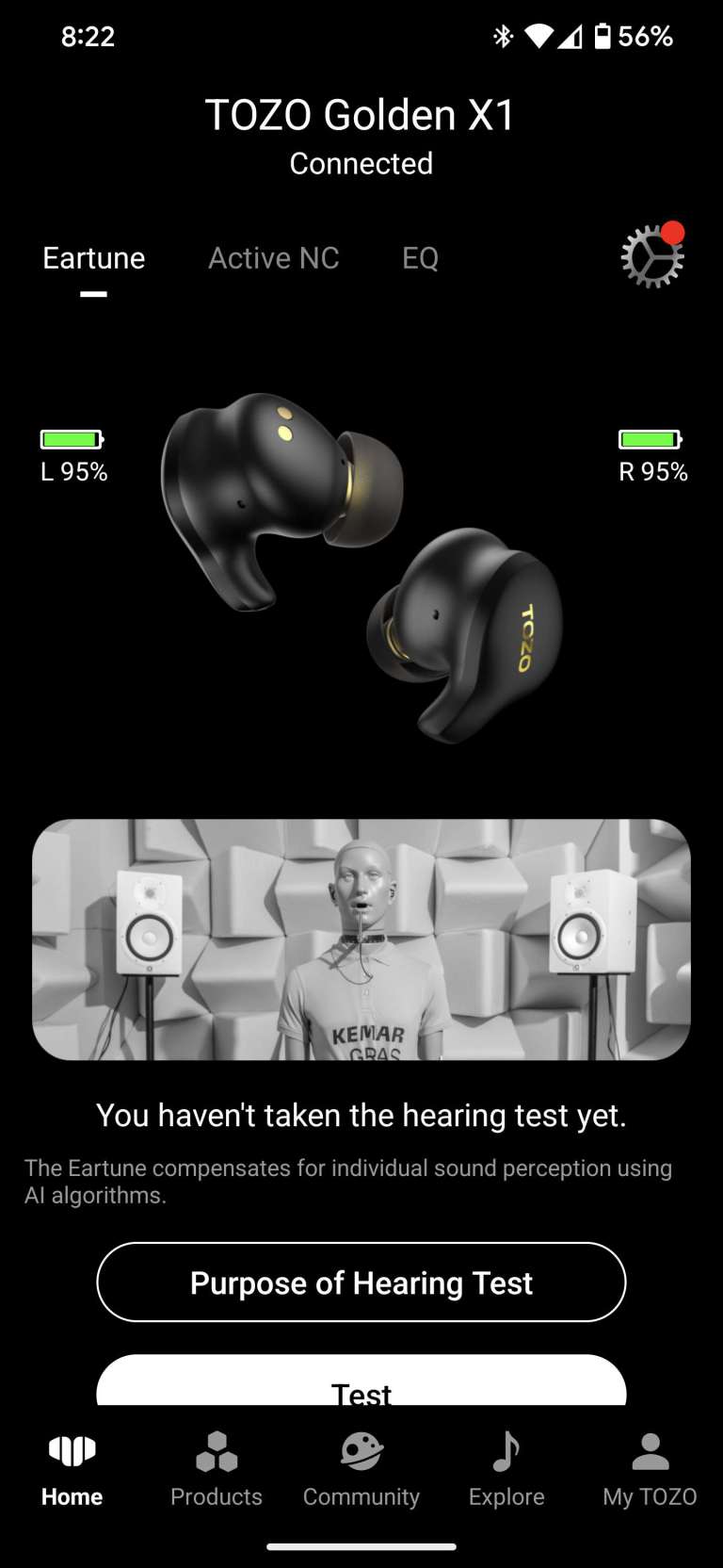 Tozo Golden X1 Earbuds review - premium performance - The Gadgeteer