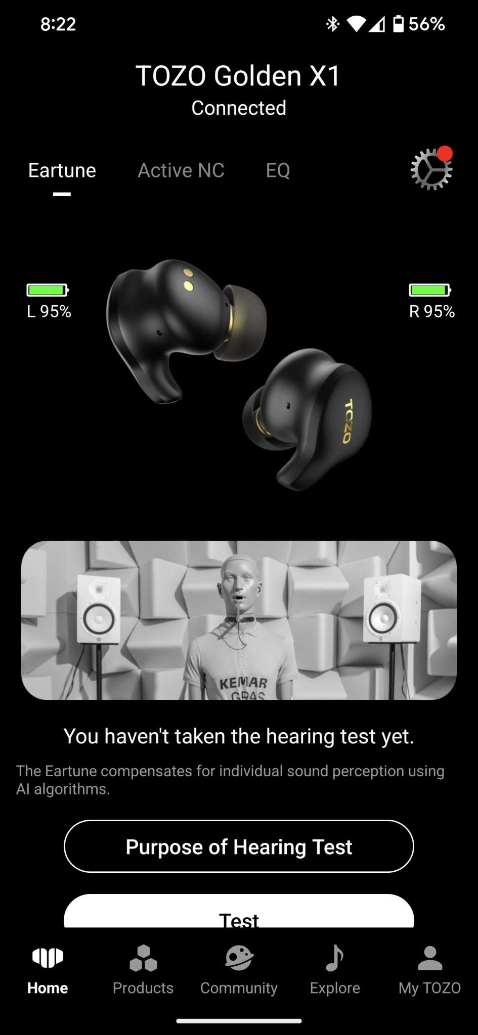 Tozo Golden X1 Earbuds review - premium performance - The Gadgeteer