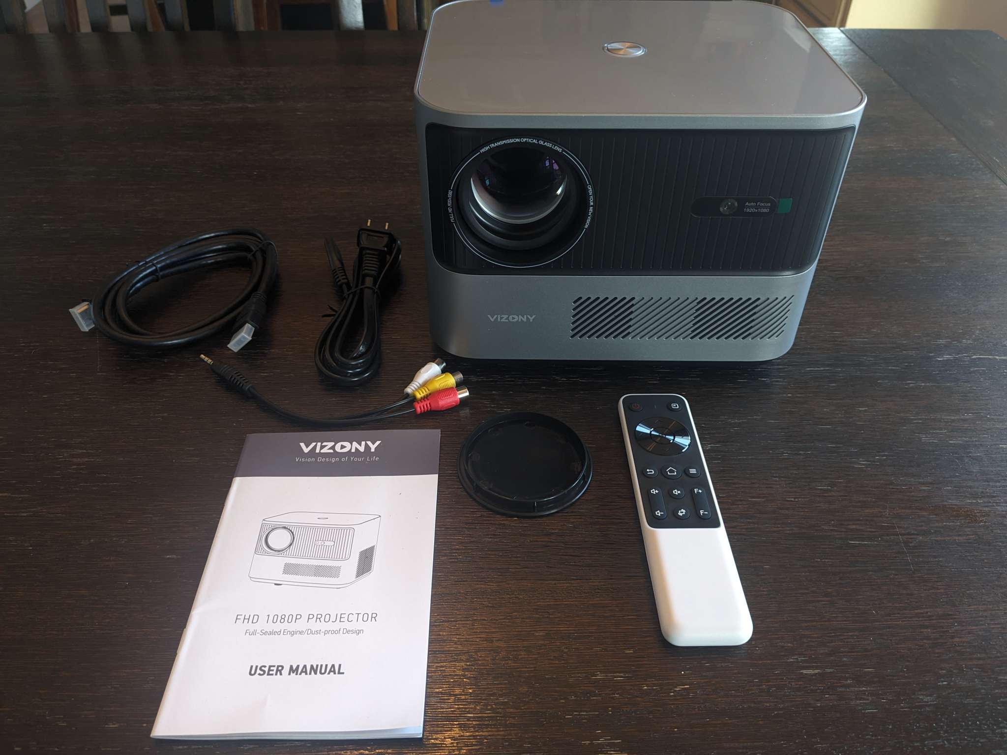 VIZONY FHD 1080P Projector review - A great projector, especially at ...
