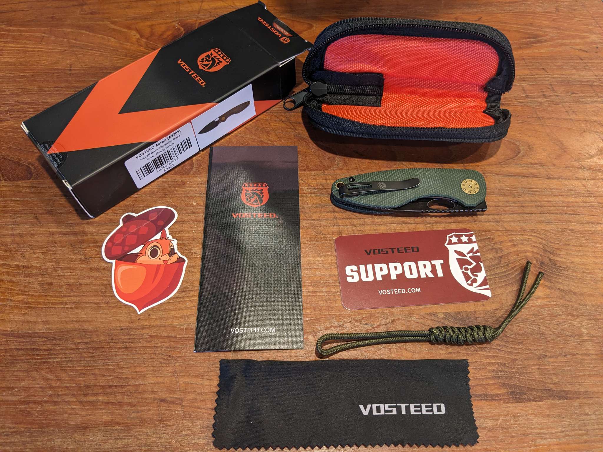 Vosteed Acorn pocket knife review - Another great EDC knife from ...