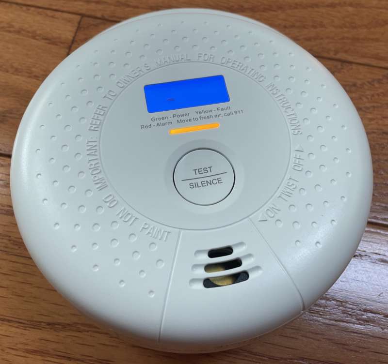X-Sense SC01-W Wireless Interlinked Combination Smoke and Carbon ...
