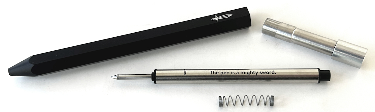 Baronfig Squire Hex Rollerball Pen review - The Gadgeteer