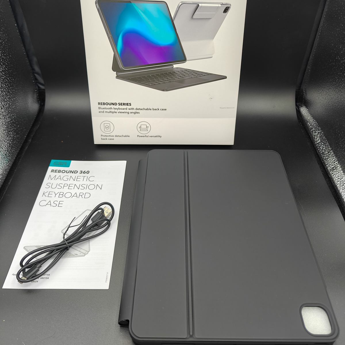 ESR Rebound Magnetic Keyboard Case 360 for iPad Pro 13ʺ (2024) review - nice but heavy - The ...