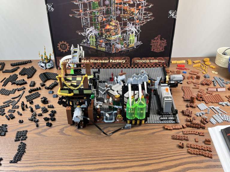 JMBricklayer Steampunk Marble Run review - The most ambitious set ever ...