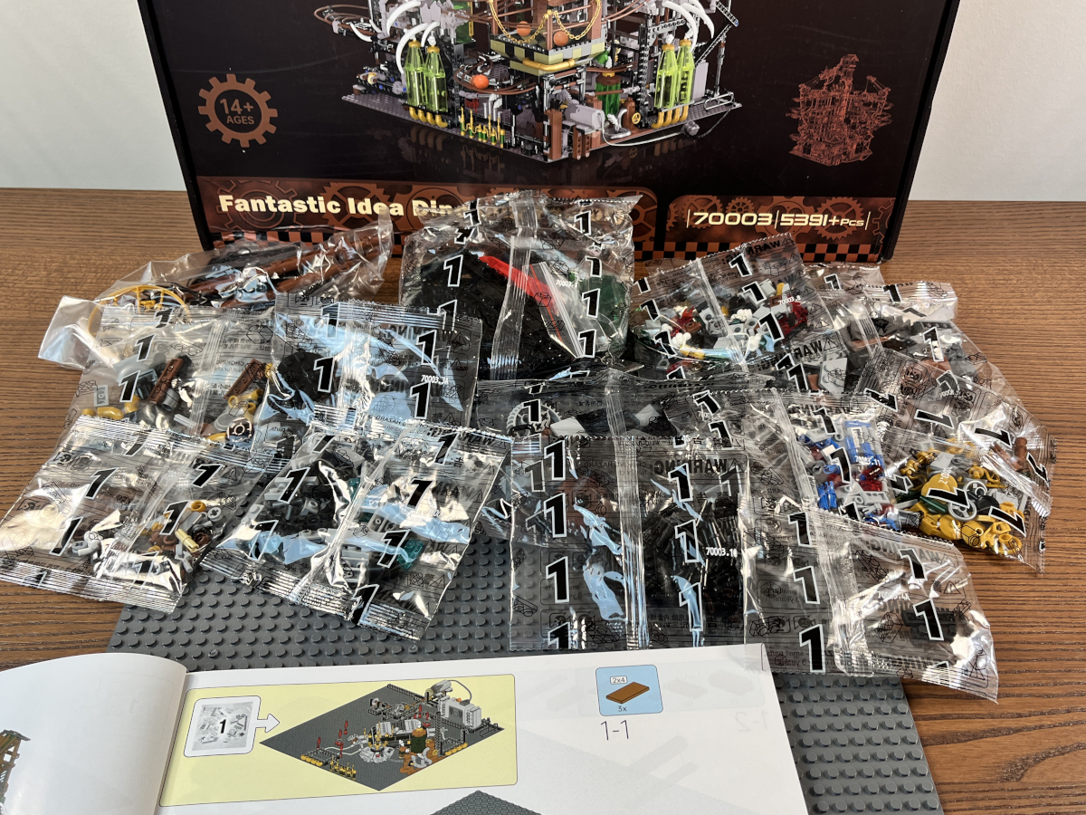 JMBricklayer Steampunk Marble Run review - The most ambitious set ever ...