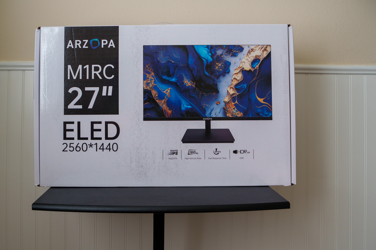 ARZOPA M1RC 27in gaming monitor review - The Gadgeteer