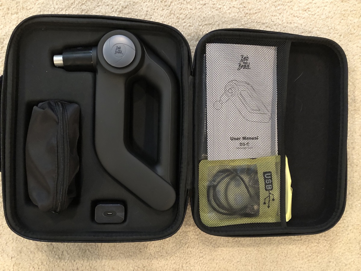 Bob and Brad D5 Pro Massage Gun review - The Gadgeteer