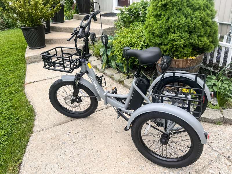 Mooncool TK1 Folding Trike review - The Gadgeteer