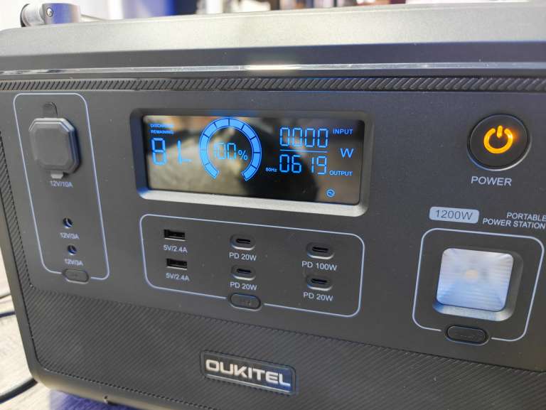 OUKITEL P1201 Portable Power Station review - punching above its price point - The Gadgeteer