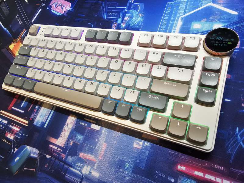 Royal Kludge N80 mechanical keyboard review - low profile, high ...