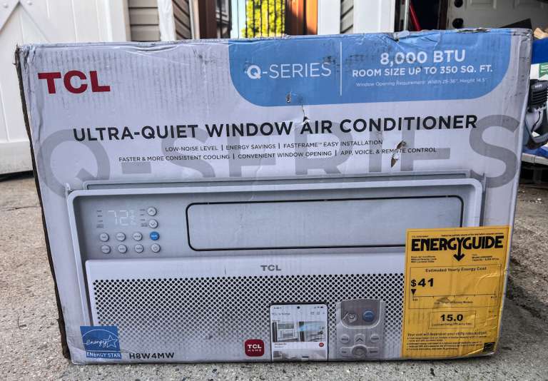 TCL 8,000 BTU Smart Inverter Window Air Conditioner review - The Gadgeteer