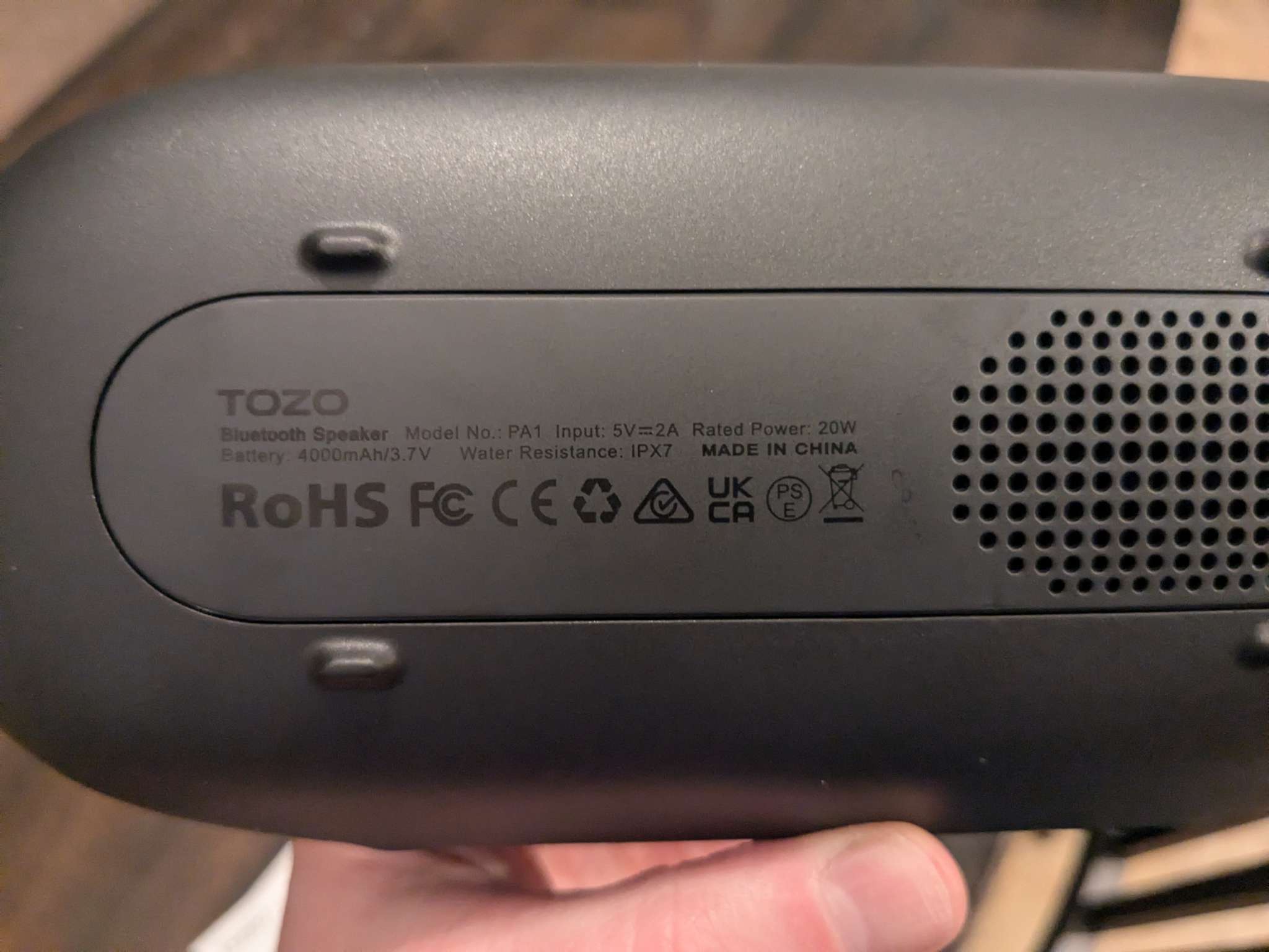 TOZO PA1 Bluetooth speaker review - A great option that won't break the ...