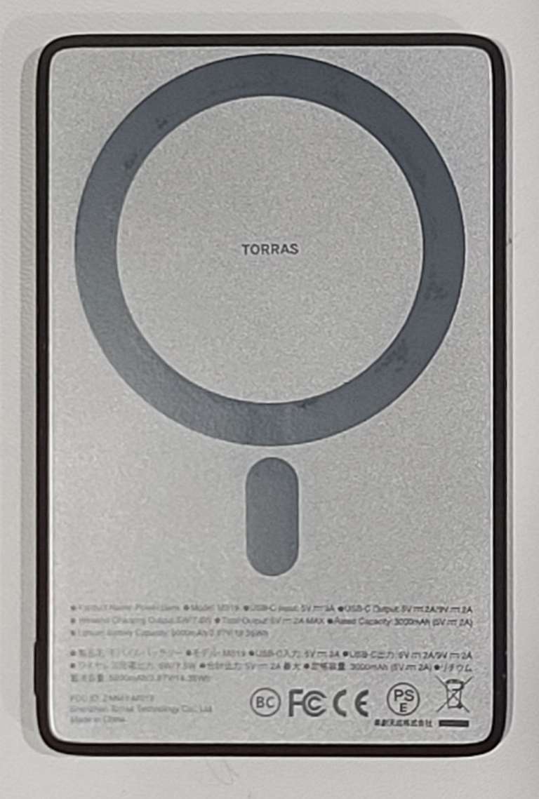 Torras Ultimate Slim MiniMag wireless power bank review - The Gadgeteer