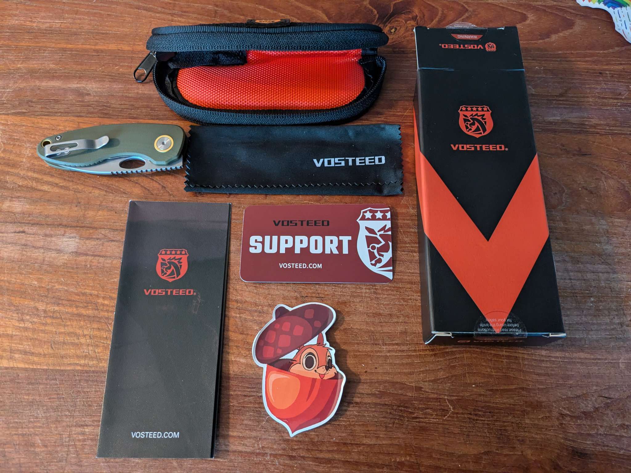 Vosteed Mini Acorn knife review - Another repeat winner from Vosteed ...