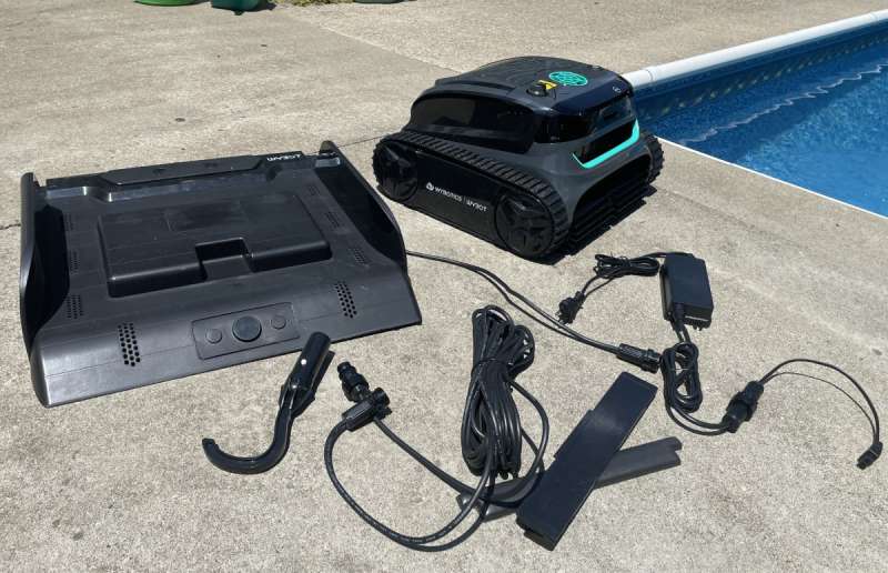 WYBOT S2 Pro Cordless Robotic Pool cleaning robot review - First of its ...