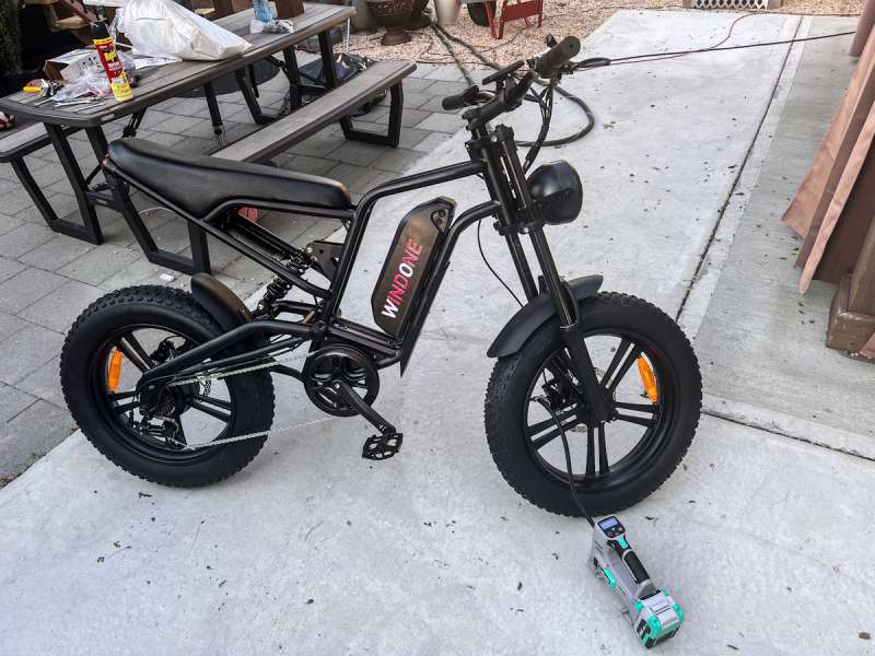 Windone E2 fat tire e-Bike review - The Gadgeteer