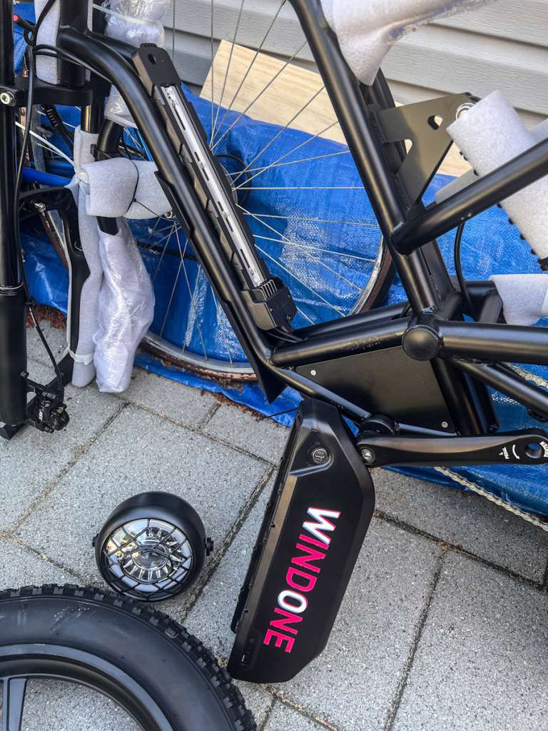 Windone E2 fat tire e-Bike review - The Gadgeteer