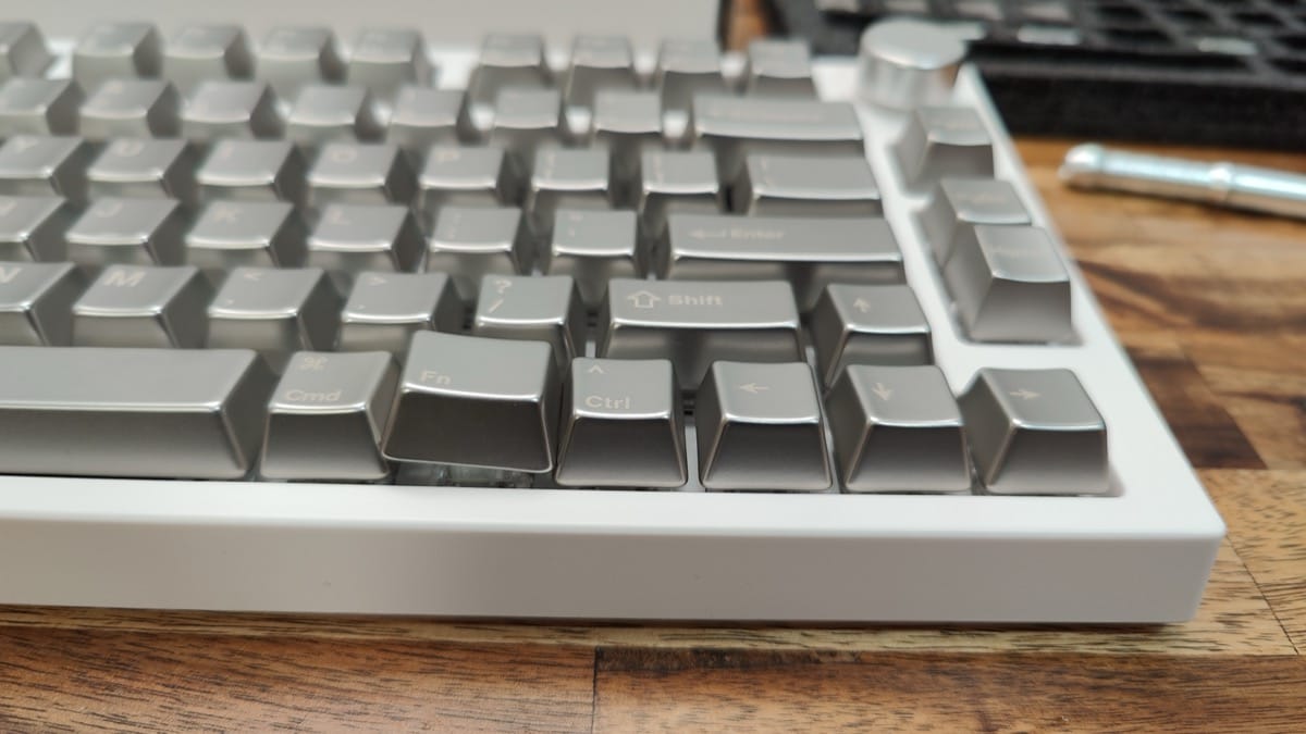 Awekeys Hello Silver full metal keycaps set review - key cap set for ...