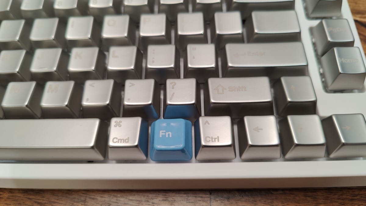 Awekeys Hello Silver full metal keycaps set review - key cap set for ...