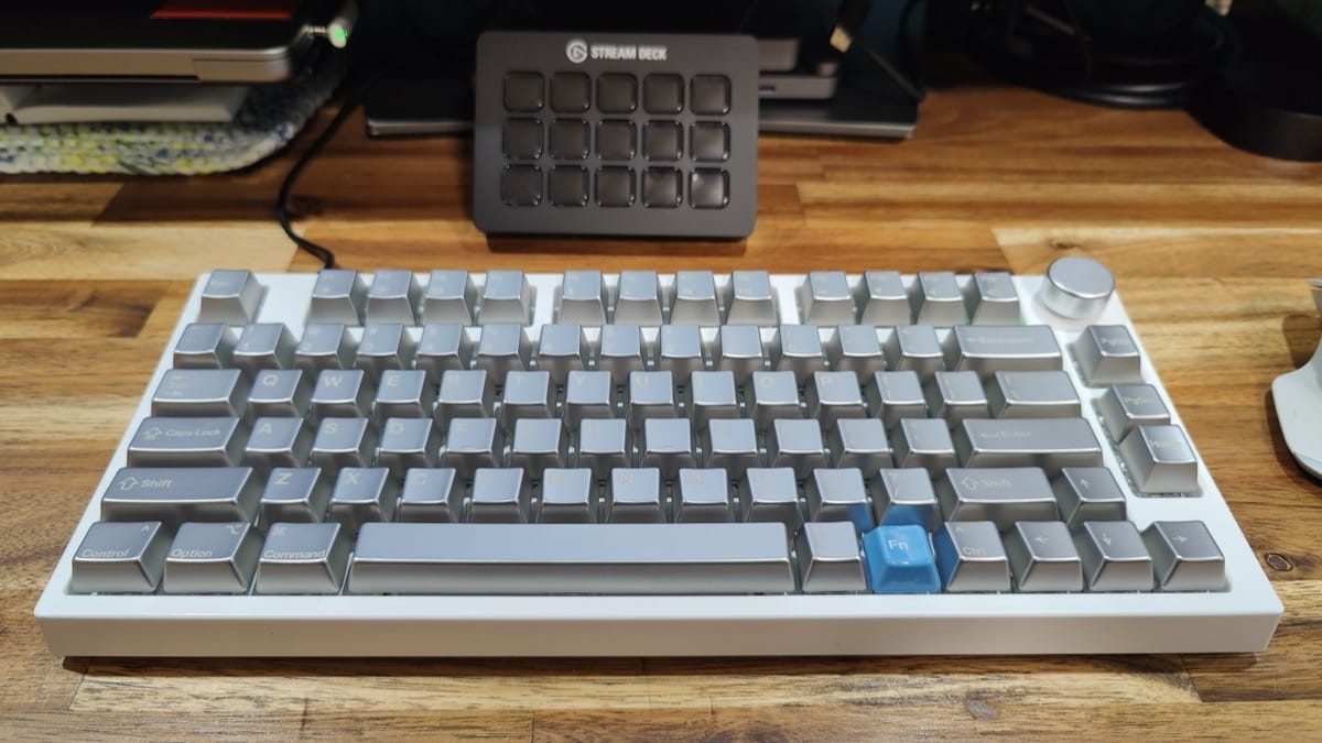 Awekeys Hello Silver full metal keycaps set review - key cap set for ...