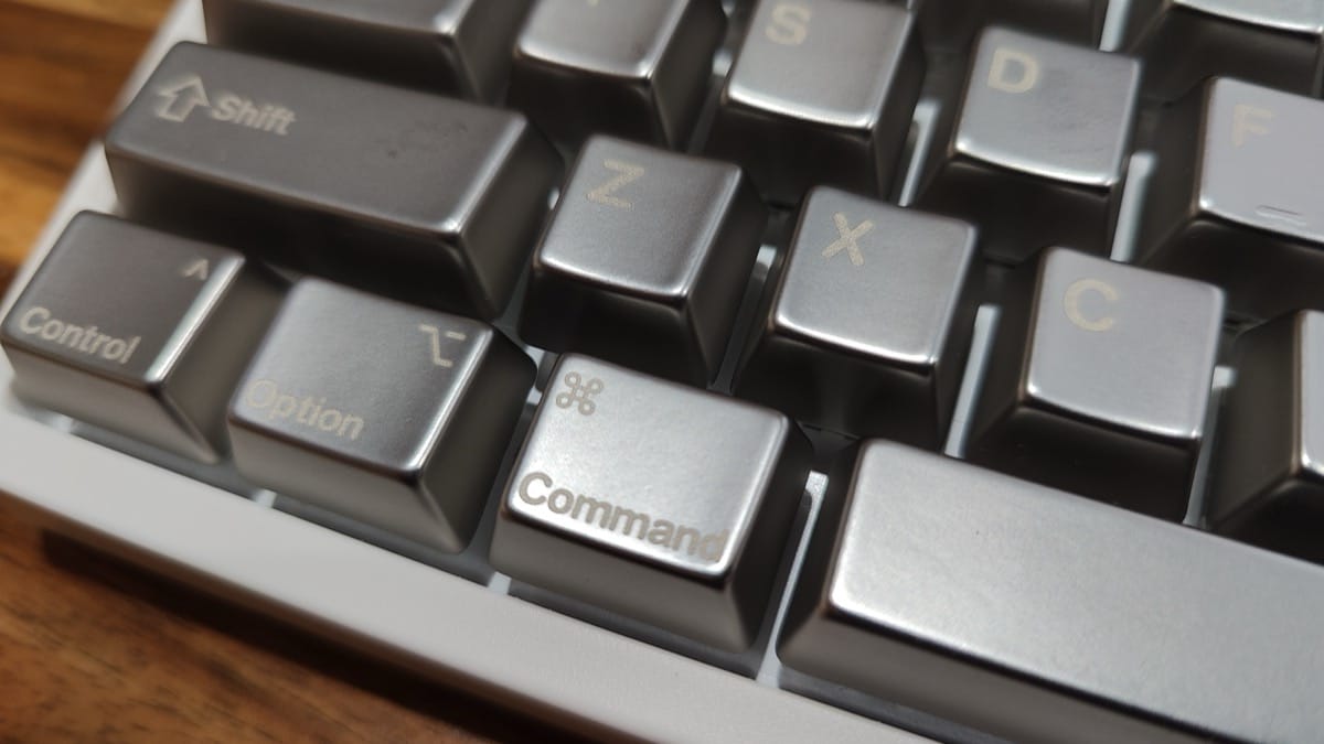 Awekeys Hello Silver full metal keycaps set review - key cap set for ...