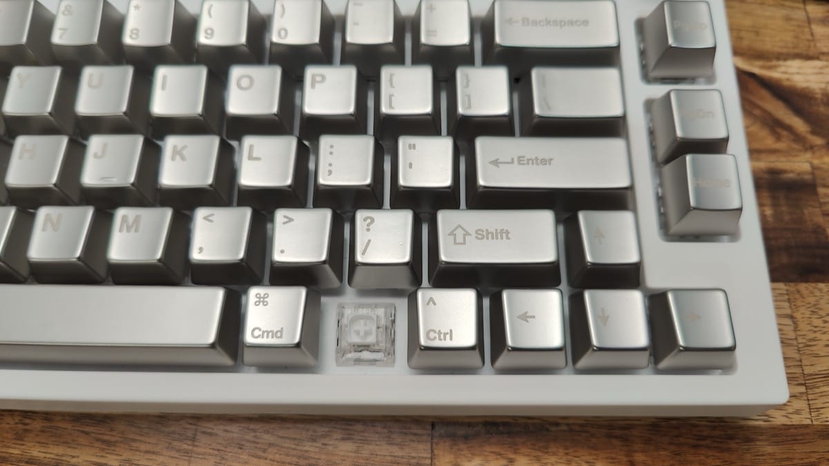 Awekeys Hello Silver full metal keycaps set review - key cap set for ...